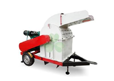 China Energy Saving Grass Crusher Machine / Industrial Wood Pallet Crusher 4pcs Blades for sale