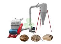 China Energy Saving Grass Crusher Machine / Industrial Wood Pallet Crusher 4pcs Blades for sale
