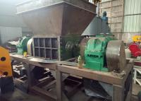China Two Shaft Copper Wire Shredder / Steel Scrap Shredder Machine 650*2kw Reducer for sale