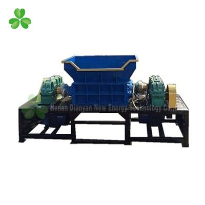 China Automatic Double Shaft Shredder Machine 6.3 Ton Weight Small Metal Shredder for sale