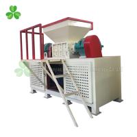 China Plastic Bottles Double Shaft Shredder Machine With 26PCS Knives High Output for sale