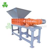 China Automatic Double Shaft Shredder Machine 6.3 Ton Weight Small Metal Shredder for sale