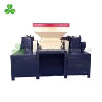 China Industrial Municipal Solid Waste Shredder Machine / Two Shaft Shredder 11×2KW for sale