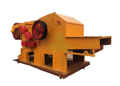China Large Capacity Mobile Wood Chipper Machine To Make Sawdust Color Optional for sale