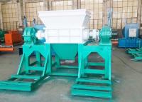 China Φ300×30 Knife Size Twin Shaft Shredder / Waste Rubber Shredder Machine 11 Ton for sale