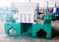 China PC Auto Control Commercial Tire Shredder / Tire Crushing Equipment CE Certificated for sale