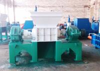 China Two Shaft Copper Wire Shredder / Steel Scrap Shredder Machine 650*2kw Reducer for sale
