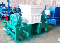 China Φ300×30 Knife Size Twin Shaft Shredder / Waste Rubber Shredder Machine 11 Ton for sale