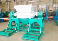 China Q235 Material Automated Double Shaft Shredder Machine Aluminium Can Shredder for sale