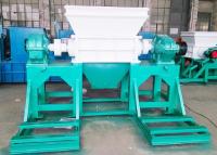 China Q235 Material Automated Double Shaft Shredder Machine Aluminium Can Shredder for sale