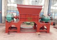 China PC Auto Control Commercial Tire Shredder / Tire Crushing Equipment CE Certificated for sale