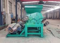 China Blue Color Double Shaft Shredder Machine Household Plastic Shredder for sale