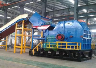 China Large Size Hammer Crusher Machine , Scrap Metal Recycling Equipment Low Noise for sale