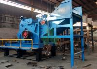 China Blue Small Scrap Metal Crusher Machine For Beverage Cans / Paint Buckets for sale