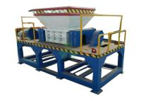 China 55×2KW Power Rubber Waste Tire Shredder With Φ500×40mm Knife Size Low Noise for sale