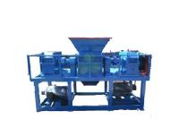 China Two Shaft Waste Plastic Shredder Machine With Φ400×40 Knife Size 45×2KW for sale