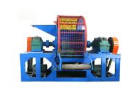 China Double Shaft Waste Tire Shredder Machine With 26pcs Knives SGS Approval for sale