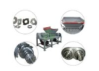 China Waste Recycling Rubber Tire Shredding Machine , Tire Crushing Machine CE Certified for sale