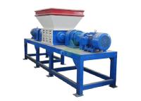 China High Efficiency Tire Recycling Plant Waste Tyre Shredding Machine Double Shaft for sale