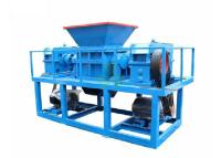 China High Efficiency Tire Recycling Plant Waste Tyre Shredding Machine Double Shaft for sale