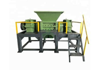 China High Efficiency Tire Recycling Plant Waste Tyre Shredding Machine Double Shaft for sale