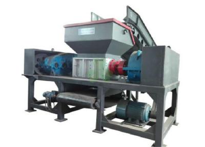 China High Capacity Double Shaft Wood Pallet Shredder Machine Wood Shredding Equipment for sale