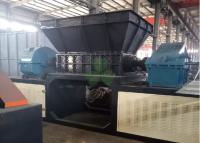 China PC Auto Control Waste Pvc Shredder Machine / PVC Crusher Machine Twin Shaft for sale