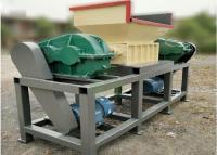 China Double Shaft Industrial Shredder Machine For Plastic Waste Container Low Noise for sale
