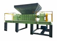 China Large Plastic Industrial Shredder Machine , Plastic Recycling Shredder 22×2kw for sale