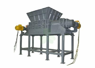 China High Capacity Single Shaft Shredder Machine , Small Aluminum Can Shredder for sale