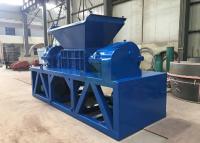 China Multipurpose Four Shaft Shredder Waste Plastic Recycling Machine 24pcs Blades for sale