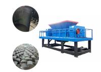 China 6-8t/H Capacity Quad Shaft Shredder / Steel Shredder Machine With 30pcs Knives for sale