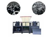 China High Output Tire Recycling Plant Car Tyre Shredder Machine Φ400×40mm Knife Size for sale