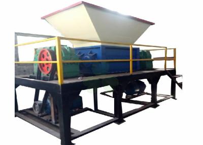 China Economical Double Shaft Shredder Machine / Coconut Husk Shredder for sale