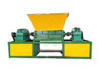China High Output Double Shaft Plastic Can Crusher / Recycling Shredder Machine for sale