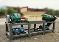 China High Output Double Shaft Plastic Can Crusher / Recycling Shredder Machine for sale