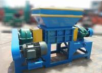 China 30pcs Blades Tire Recycling Plant Rubber Tire Chipper Energy Saving Low Speed for sale