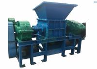 China Industrial Strength Tire Mulcher Shredder , 1500 Heavy Duty Tire Crumb Machine for sale