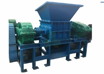 China Industrial Strength Tire Mulcher Shredder , 1500 Heavy Duty Tire Crumb Machine for sale