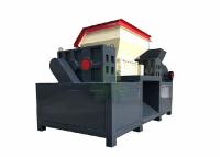 China High Power Steel Scrap Shredder Machine , Oil Filter Shredder Double Shaft for sale