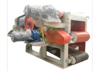 China Heavy Duty Mobile Veneer Wood Crusher Machine 1400*12000mm Discharge Conveying for sale