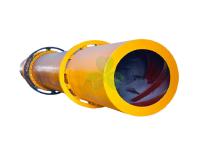 China Yellow Color Small Rotary Drum Dryer Machine High Efficiency Biomass Rotary Dryer for sale