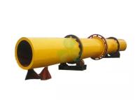China High Quality China Supplier Red Color Wood Chips Rotary Drum Dryer for sale