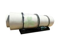 China Compact Design Rotary Rice Dryer / Vacuum Drum Dryer With Transmission / Cylinder for sale