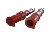 China High Quality China Supplier Red Color Wood Chips Rotary Drum Dryer for sale