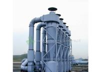 China Red Cyclone Dust Separator Collector / Cement Dust Collector Filter Long Using Life for sale