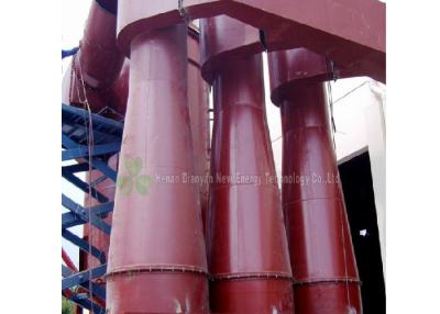 China Red Cyclone Dust Separator Collector / Cement Dust Collector Filter Long Using Life for sale