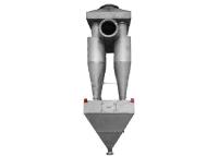 China Vertical Cement Silo Dust Collector , Wet Type Cyclone Dust Collection Systems for sale
