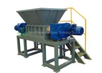 China Alloy Blades 2 Shaft Small Paper Shredder Machine For Garbage Disposal System for sale