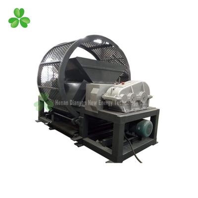 China Black Color Tire Crushing Machine High Efficiency 1 Ton Per Hour Capacity for sale
